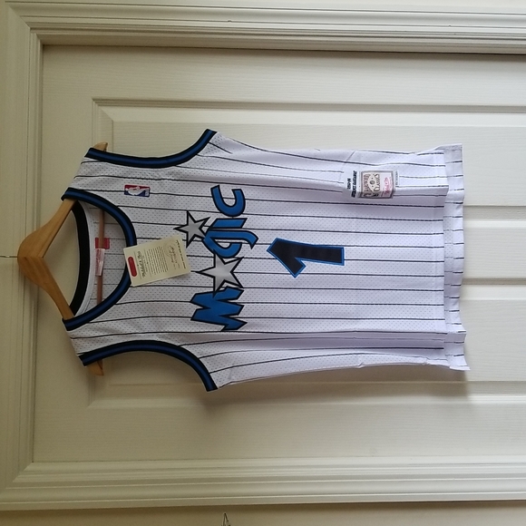 Shirts | Anfernee Penny Hardaway White Orlando Magic Throwback Jersey ...